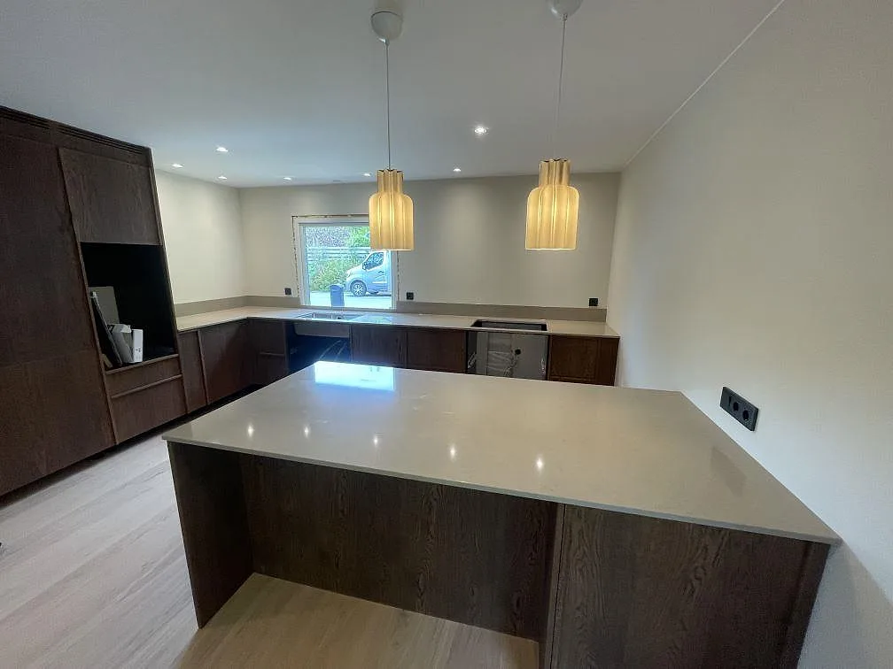 Köksbänkskiva i Silestone Coral Clay, Perstorp | Genomfört projekt ...
